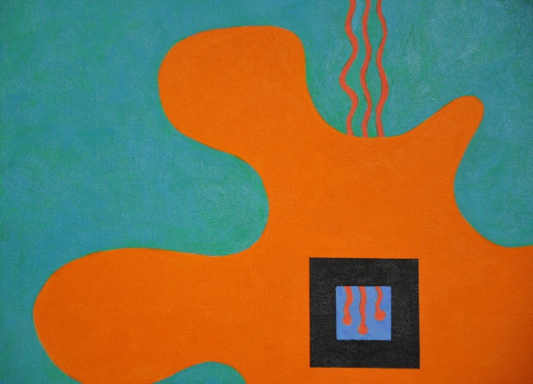 Abstract painting with AR | Art is a joke by Walter Perdan | Abstract ...